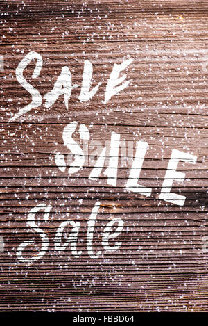 Chalk sale sign Stock Photo - Alamy
