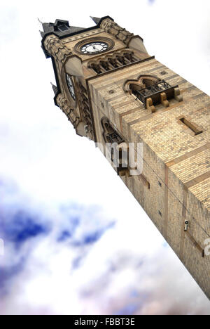 Clock Tower, Darlington, County Durham Stock Photo - Alamy