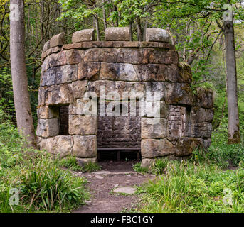 The banqueting house at Hackfall in North Yorkshire - restored and used ...