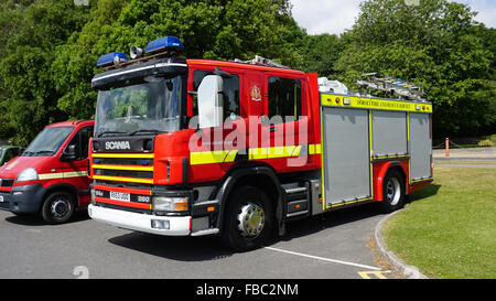 Scania fire engine Stock Photo - Alamy
