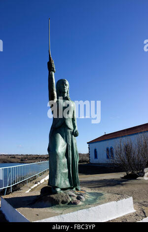 The memorial of Maroula the amazon of Lemnos, situated in the yard of ...