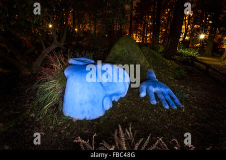 Moss Lady sleeping in Beacon Hill Park-Victoria, British Columbia ...