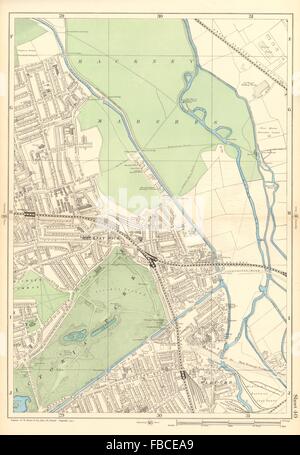 HACKNEY WICK/Marshes Victoria Park Old Ford Homerton Clapton Leyton ...