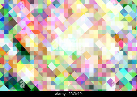 abstract multicolor texture background with square pattern Stock Photo ...