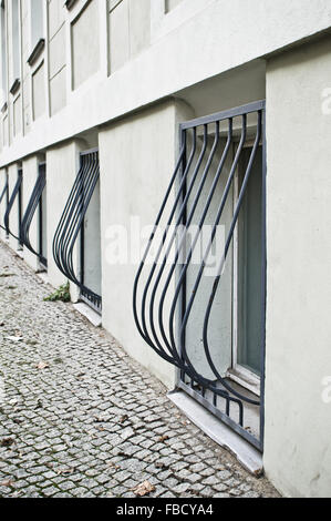 cellar dungeon window with metal bars, Window prison dungeons Stock ...