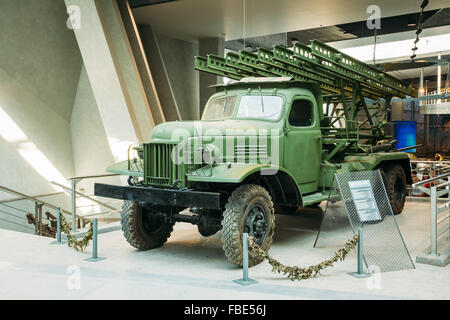 BM-13 Katyusha Multiple rocket launcher, Russia Stock Photo - Alamy