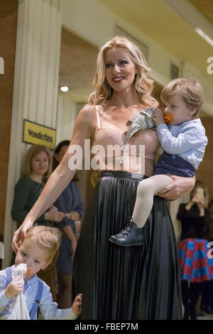 Wonderbra Fashion Show Spring/Summer 2016 Collection Featuring: Model ...