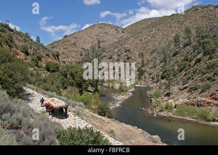 whitewater rafting Kern River California Stock Photo - Alamy