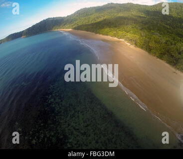 Great Barrier Reef meets Tropical Rainforest at Cape Tribulation in the ...
