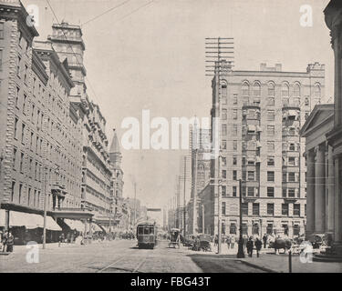 Main Street, Rochester, New York State, USA Stock Photo - Alamy