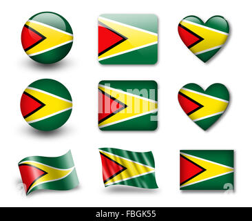 The Gayan flag Stock Photo - Alamy