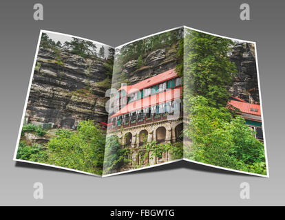 Hotel Sokoli hnizdo, Falcons nest – by the Pravcicka brana Pravcice ...