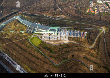 Aerial view, ski center, Alpincenter Bottrop, Prosper Halde, Bergehalde ...