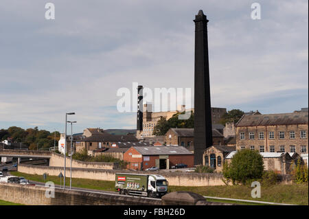 The by-pass (A650) and Damart factory, Bingley, West Yorkshire ...