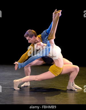 Stuttgart, Germany. 13th Jan, 2016. Dancer Sandra Bourdais from ...