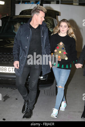 Gordon Ramsay and his daughter Matilda outside ITV Studios Featuring ...