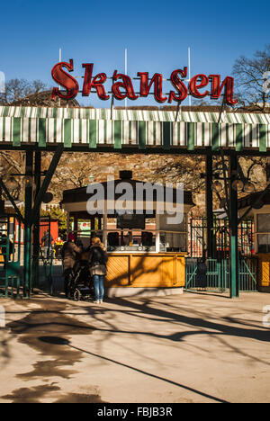 Entrance of Skansen Open Air Museum, Stockholm, Sweden Stock Photo - Alamy