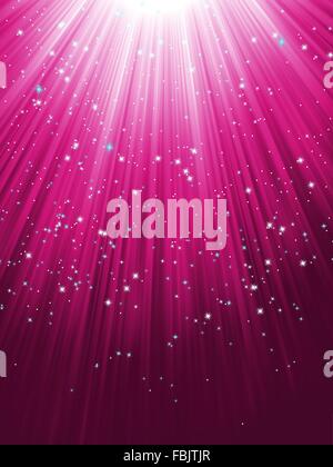 Purple luminous rays. EPS 8 Stock Vector Image & Art - Alamy