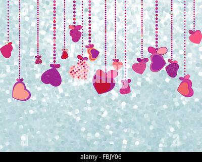 Valentine's day abstract background. EPS 10 Stock Vector Image & Art ...