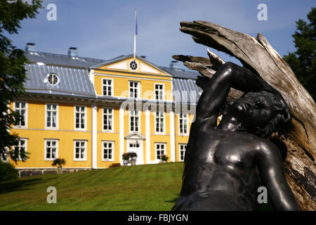 Mustion linna, Mustio wooden castle, Svartå Manor, Finland Suomi Stock ...