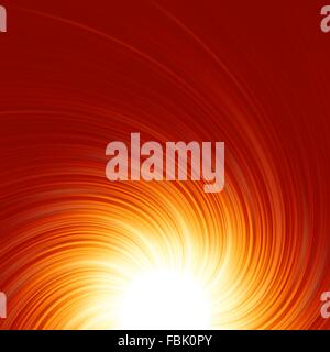 Abstract glow Twist with fire flow. EPS 8 Stock Vector Image & Art - Alamy