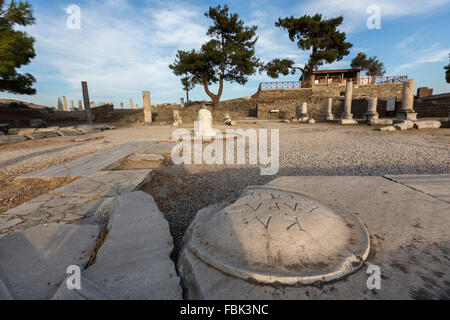 Altar in the Propylon. Asclepion (Sanctuary of Asclepius) of Pergamon ...