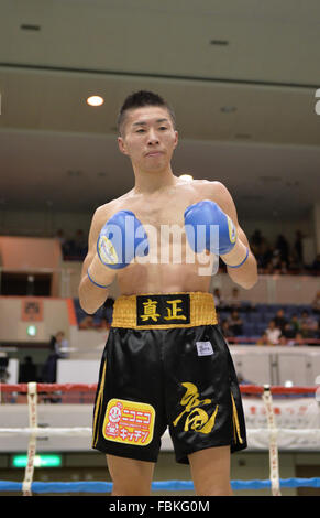 Hyogo, Japan. 11th Dec, 2015. Etsuko Tada (JPN) Boxing : Etsuko Tada of Japan in action against ...