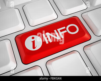 .info icon. Internet button on white background Stock Photo - Alamy