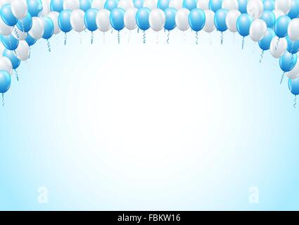 Balloons header template Stock Vector Image & Art - Alamy
