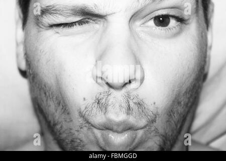 Portrait of Man Stock Photo - Alamy