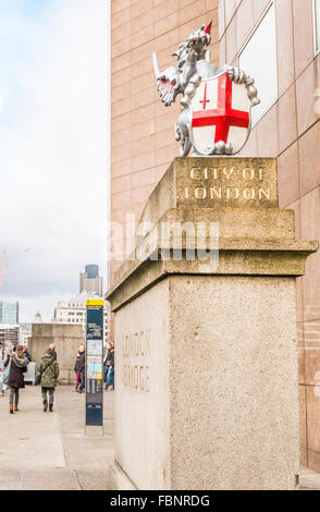 Coat of arms of the City of London Stock Photo - Alamy