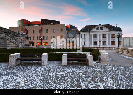 Square in the city of Zilina in central Slovakia Stock Photo - Alamy