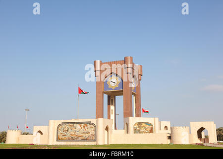 Clock Tower roundabout in Muscat, Oman Stock Photo - Alamy