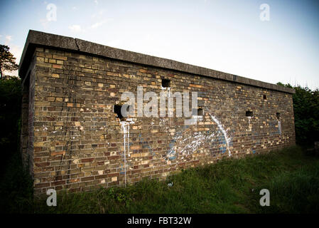 Sizewell WWII defence shelter lookout building Stock Photo: 93342340 ...
