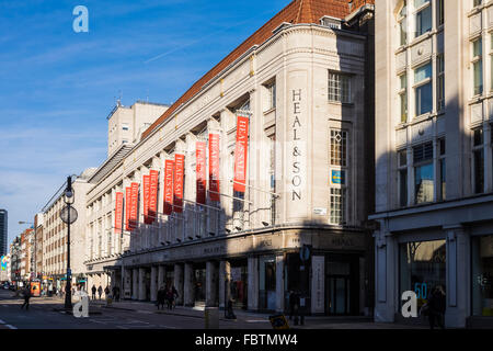 Heals furniture store Tottenham Court Road London W1 Stock Photo ...