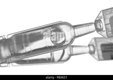 Plastic Ampulla (NaCl Solution Stock Photo - Alamy