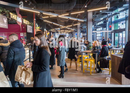 The Pennsy food hall, located above Pennsylvania Station in New York on ...