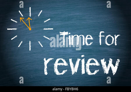 Handwriting text Time For Review. Word for Evaluation Feedback Moment ...