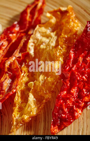 Dried Ghost Chiles, among the hottest grown in the USA Stock Photo - Alamy