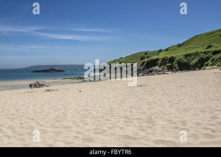 Shell Beach Herm Island Stock Photo - Alamy