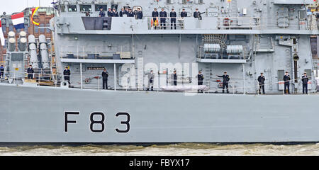 HMS St Albans (F83), a Duke-class (or Type 23) frigate operated by the ...