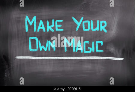 Make Your Own Magic Concept Stock Photo - Alamy