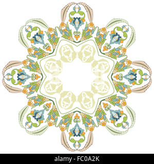 circular islamic background two Stock Photo - Alamy