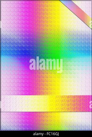 packing in spectral colours Stock Photo - Alamy