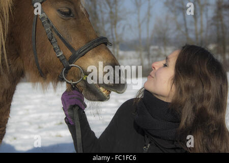 A true friendship Stock Photo - Alamy