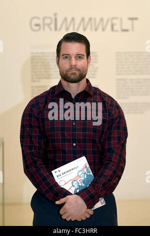 Kassel, Germany. 20th Jan, 2016. German-born actor Damien Puckler, of ...