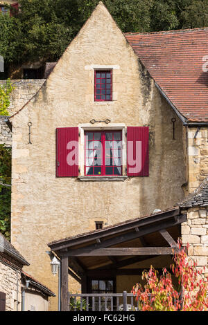 Le Roc Gageac village, Dordogne, France Stock Photo - Alamy