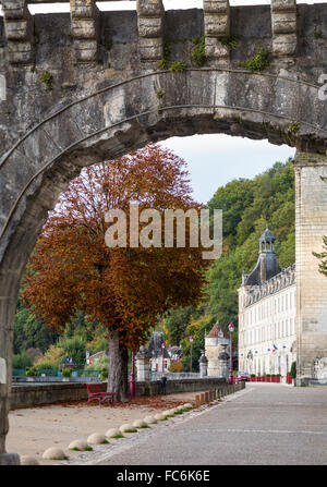 Brantome Abbey, Brantome, Loire Valley, France Stock Photo - Alamy