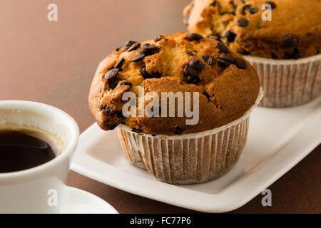 muffins and coffe Stock Photo - Alamy