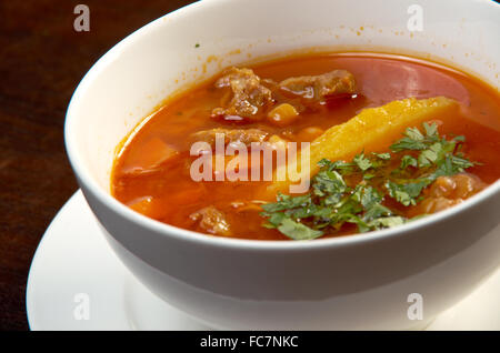 Bozbash - Iranian, Azerbaijan mutton soup Stock Photo - Alamy